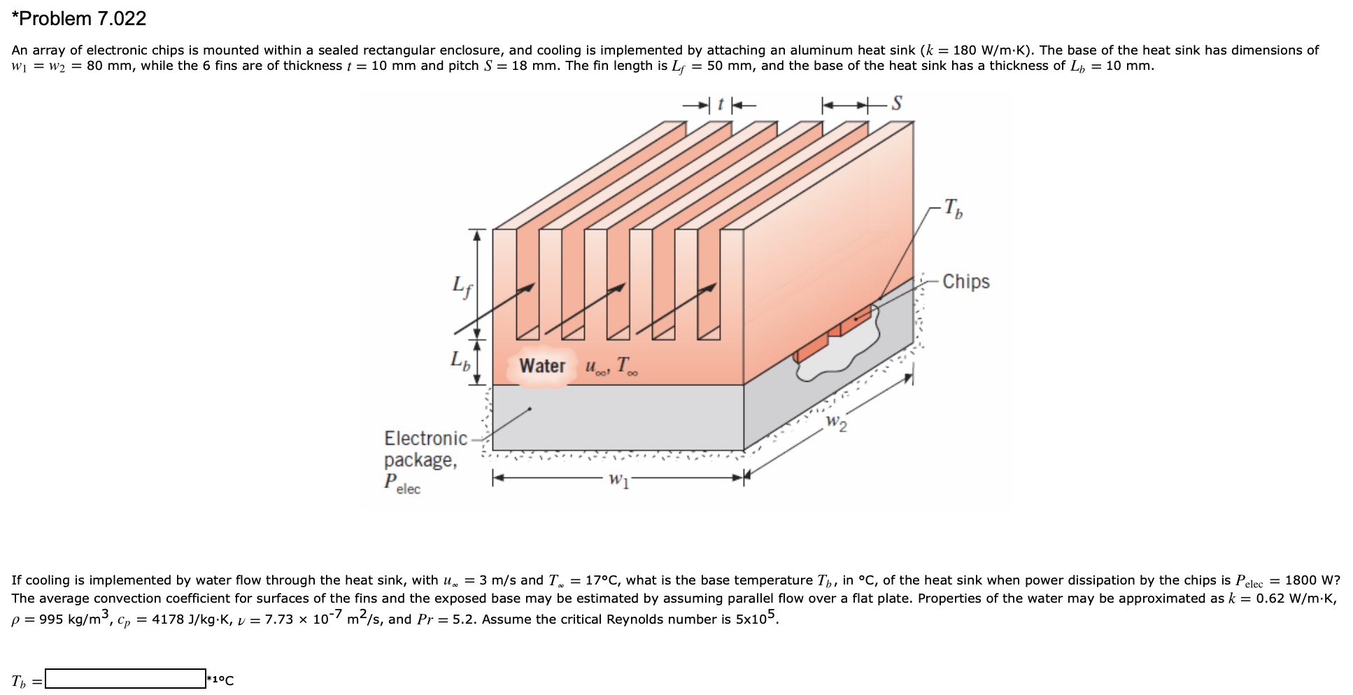 Solved *Problem 7.022 An array of electronic chips is | Chegg.com