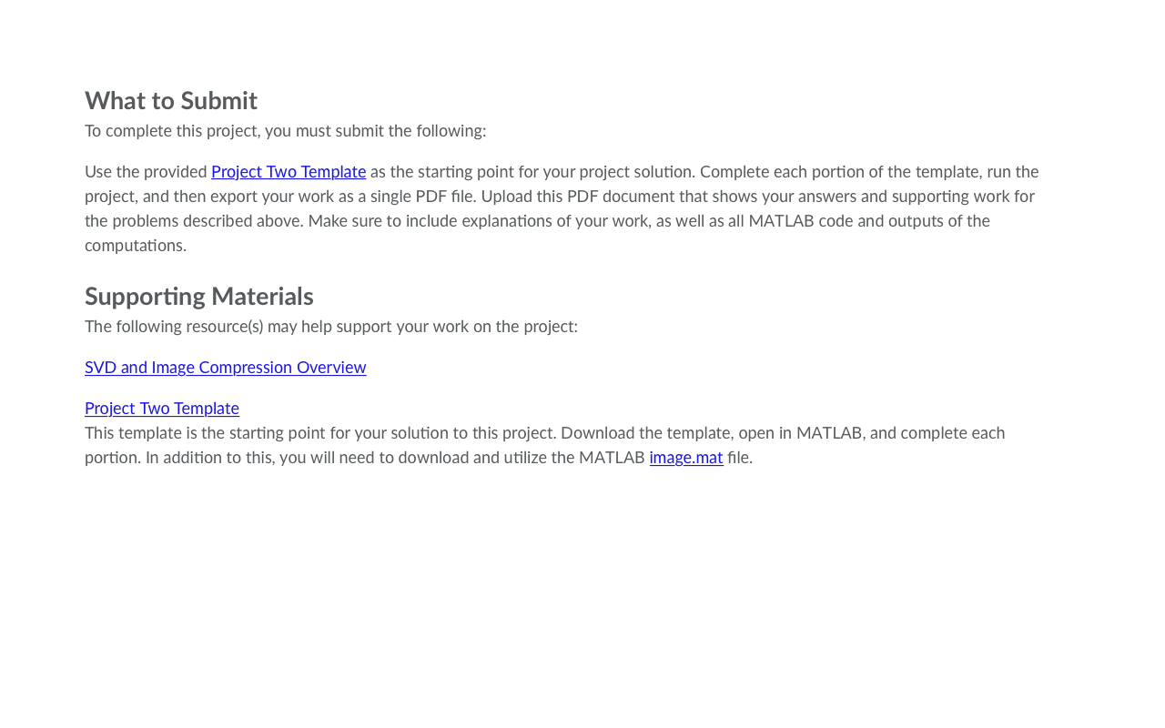 Project Two Guidelines and Rubric Listen | Chegg.com