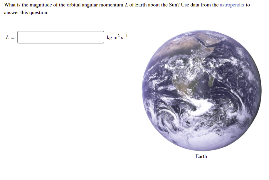 Solved What is the magnitude of the orbital angular momentum | Chegg.com
