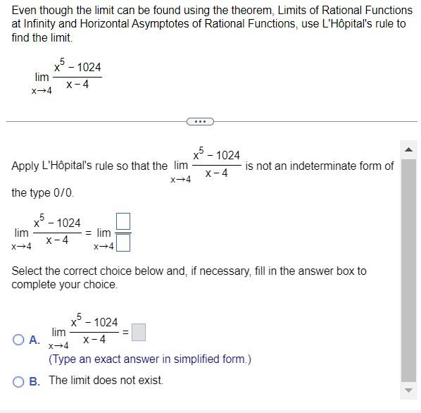 Solved Even though the limit can be found using the theorem, | Chegg.com