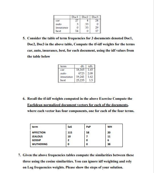 Solved Assignment 1. Write down the entries in the permuterm | Chegg.com