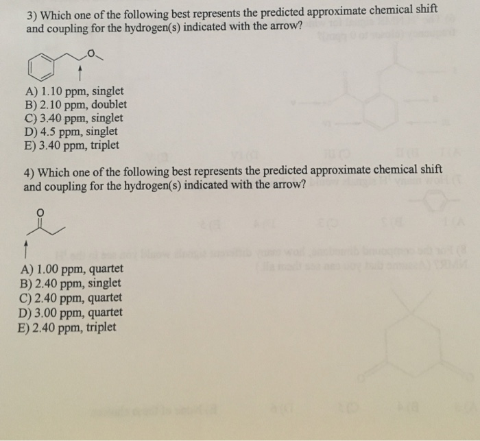 Solved 3) Which one of the following best represents the | Chegg.com