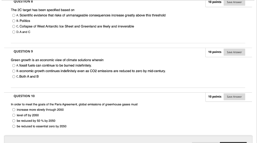 Solved QUESTION 8 10 points Save Answer The 2C target has | Chegg.com
