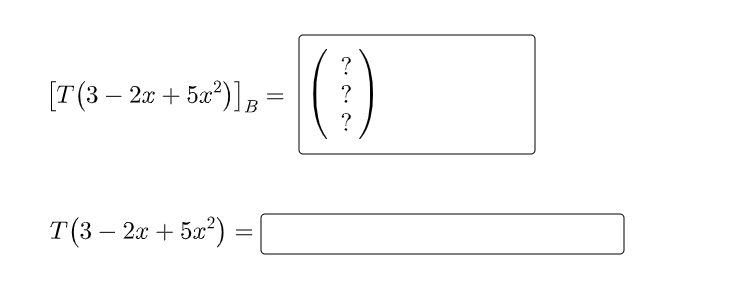 Solved Let T: P2 → P2 be the linear transformation defined | Chegg.com