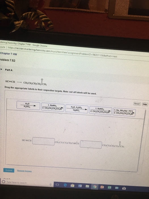 Solved Part C CH-CH2 CH3-CH2CH C-CH2-CH2-CECH Spell out the | Chegg.com