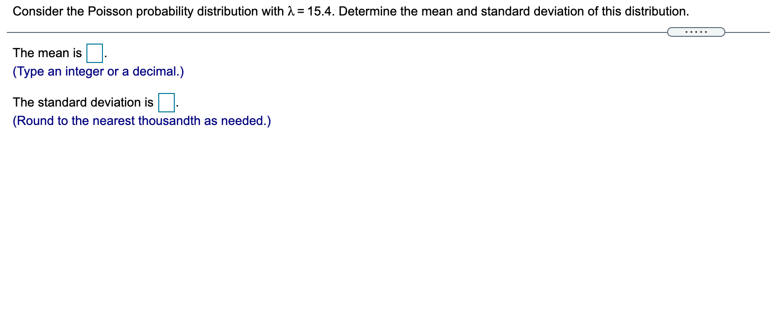 Solved Consider the Poisson probability distribution with 2 | Chegg.com