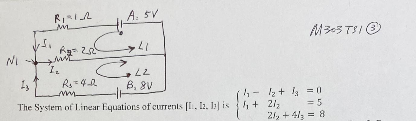 Solved Ri=12 A: 5V M M303 TSI VI Rz=22 LI NI tuk "Iz Colz 카 | Chegg.com