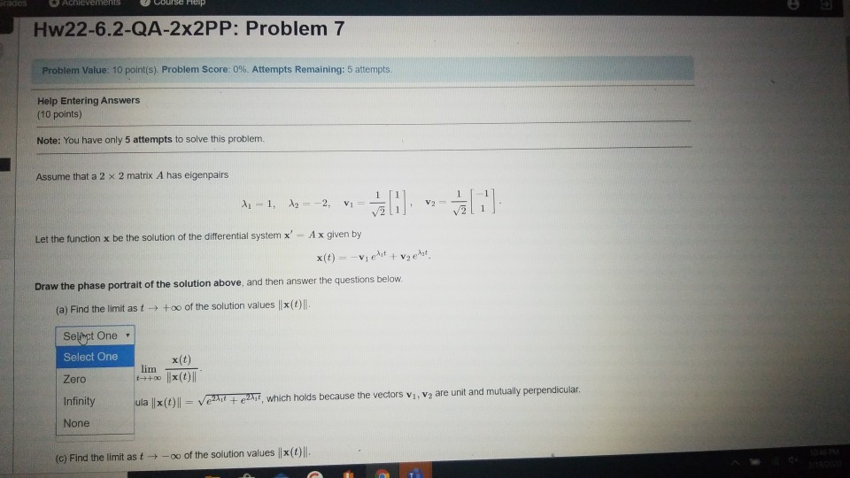 Solved rades Achievements Course Hep Hw22-6.2-QA-2x2PP: | Chegg.com