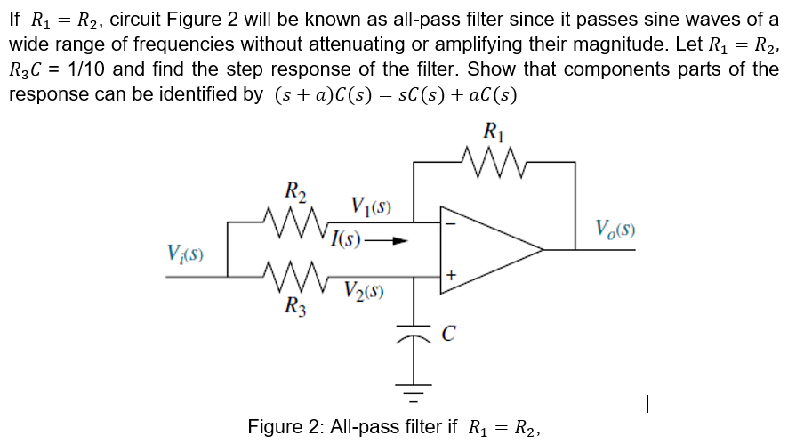 How to find the step respone and how do we show that | Chegg.com