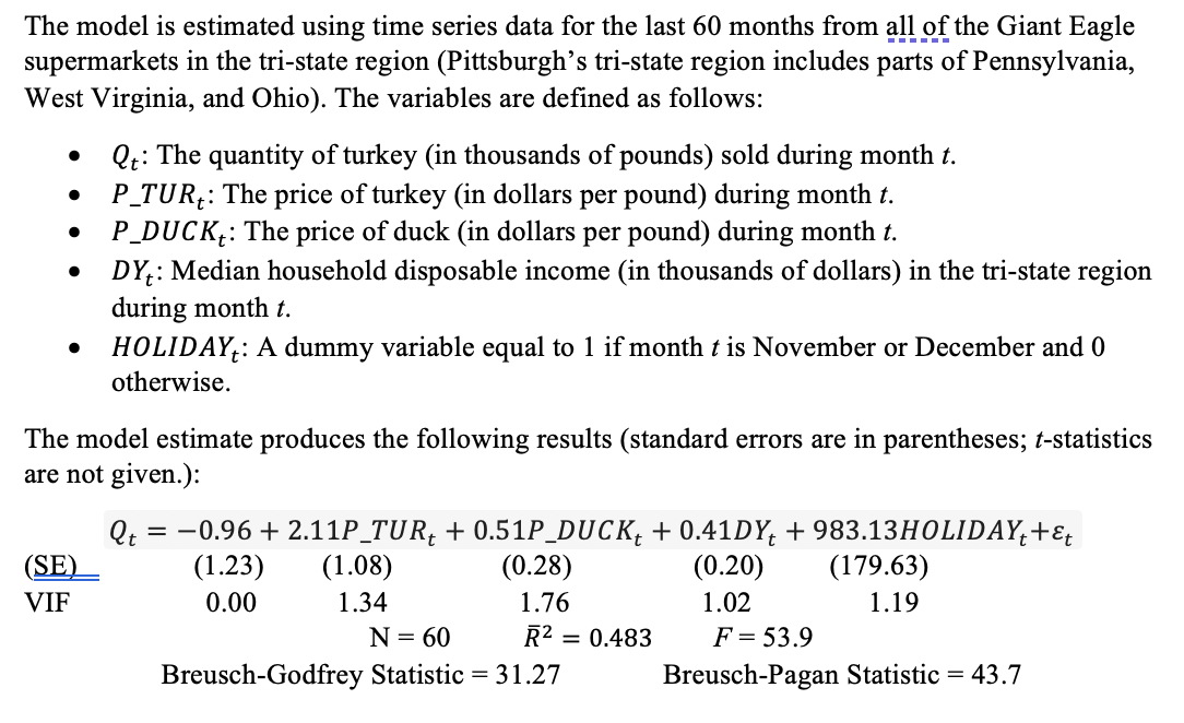 Solved Using the Breusch-Pagan test statistic given above, | Chegg.com