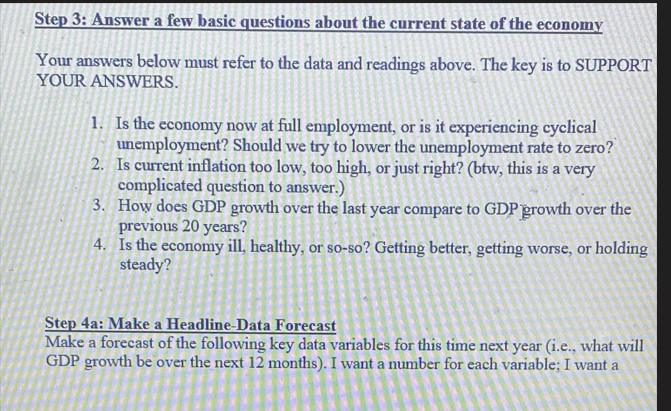 Solved Your answers below must refer to the data and | Chegg.com