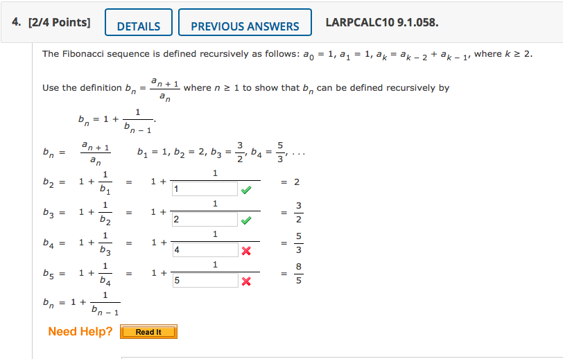 Solved 4. [2/4 Points] DETAILS PREVIOUS ANSWERS LARPCALC10 | Chegg.com
