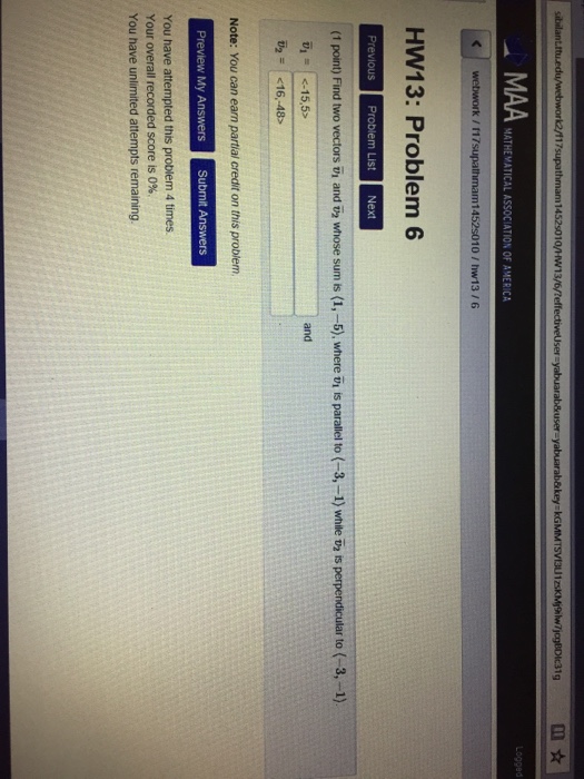 Solved MATHEMATICAL ASSOCIATION OF AMERICA HW13: Problem 6 | Chegg.com