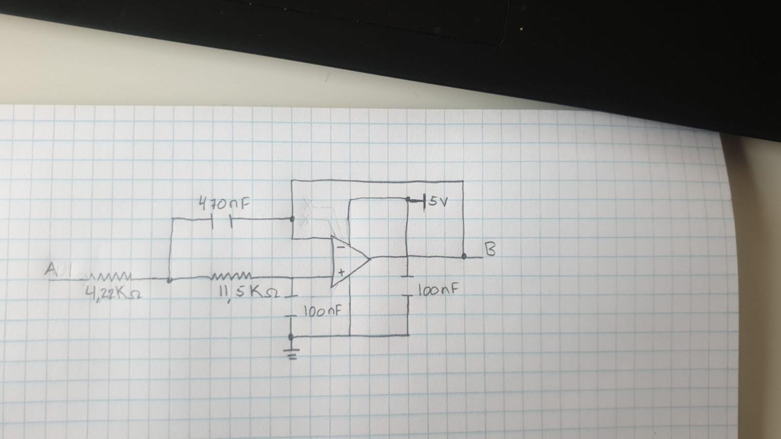 Solved 4700F Hov B. A + 4,22K2 115k loonF 100 nF hu | Chegg.com