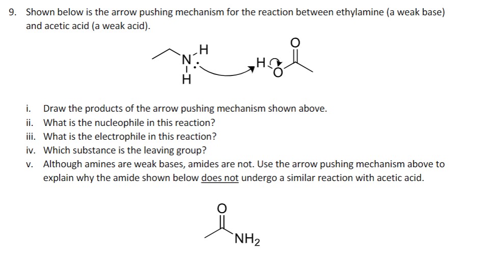 Solved Shown below is the arrow pushing mechanism for the | Chegg.com