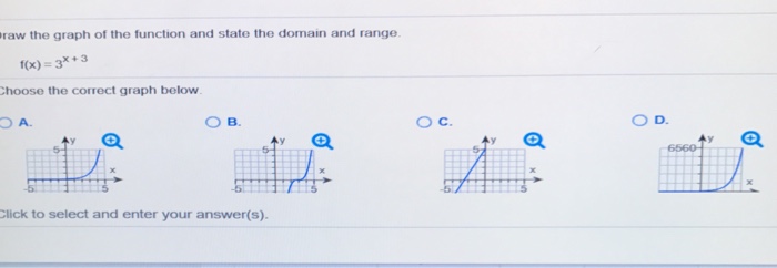 Solved Draw the graph of the function and state the domain | Chegg.com