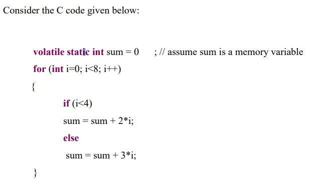 Solved Construct an equivalent ARM assembly code to the | Chegg.com