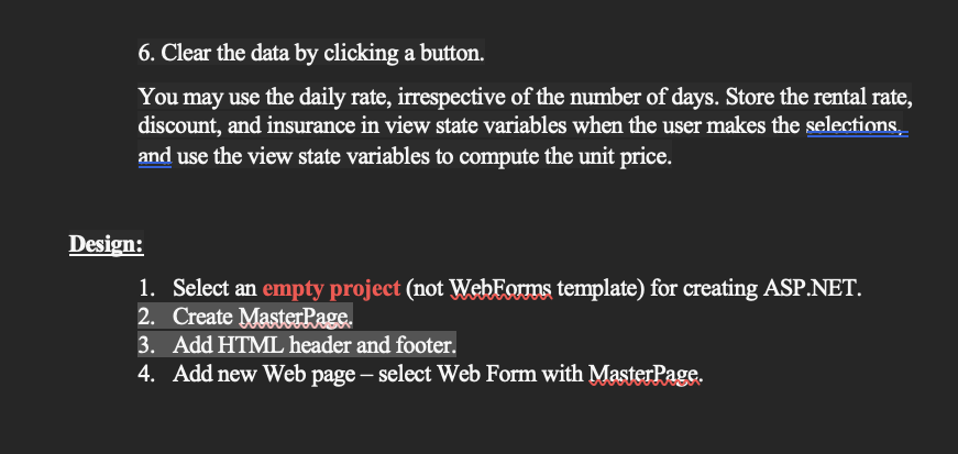 Solved 2. Project 2-Use LiNQ (see Chapter 14L and ASP. Net | Chegg.com