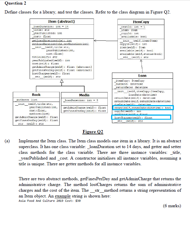 Solved Please answer Q2a and b for this submission. I've | Chegg.com