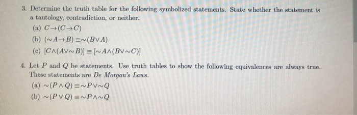 Solved 3. Determine the truth table for the following | Chegg.com