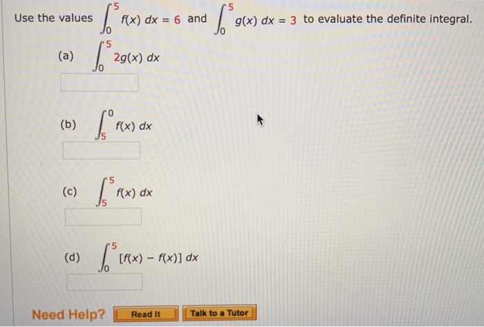 Solved 5g(x) dx = 3 toevaluate the definite integral 5rx) | Chegg.com