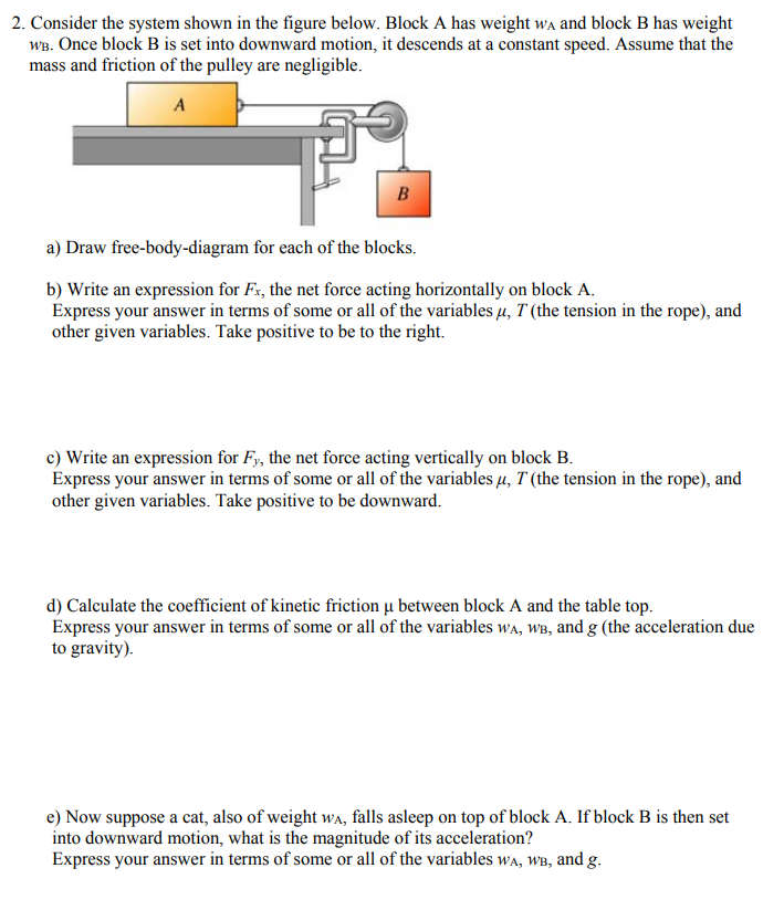 Solved 2. Consider the system shown in the figure below. | Chegg.com