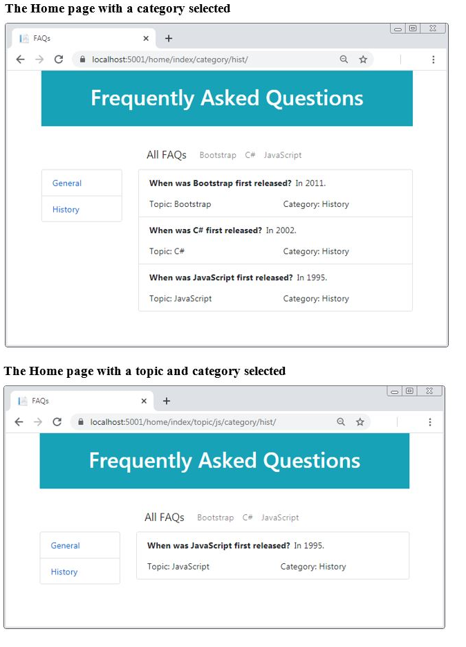 Solved Build a multi-page, data-driven app with multiple | Chegg.com