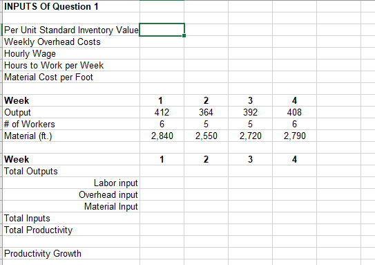Solved Question 1 (10 points): The weekly output of a | Chegg.com