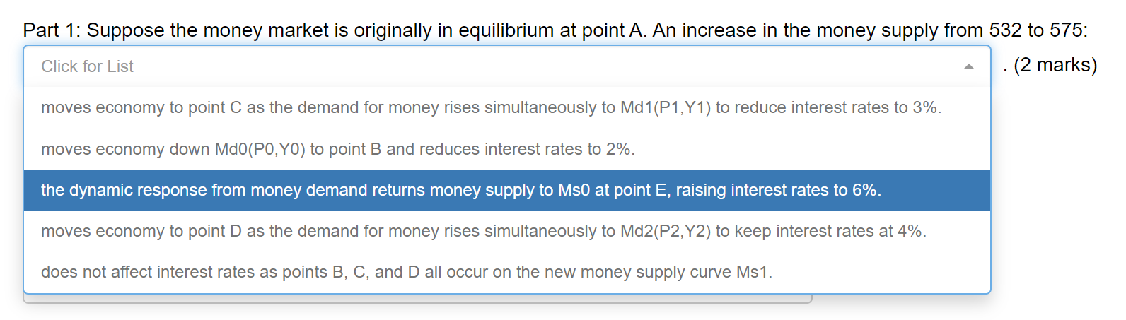 Solved Jse the four-panel Graph of the Monetary Transmission | Chegg.com
