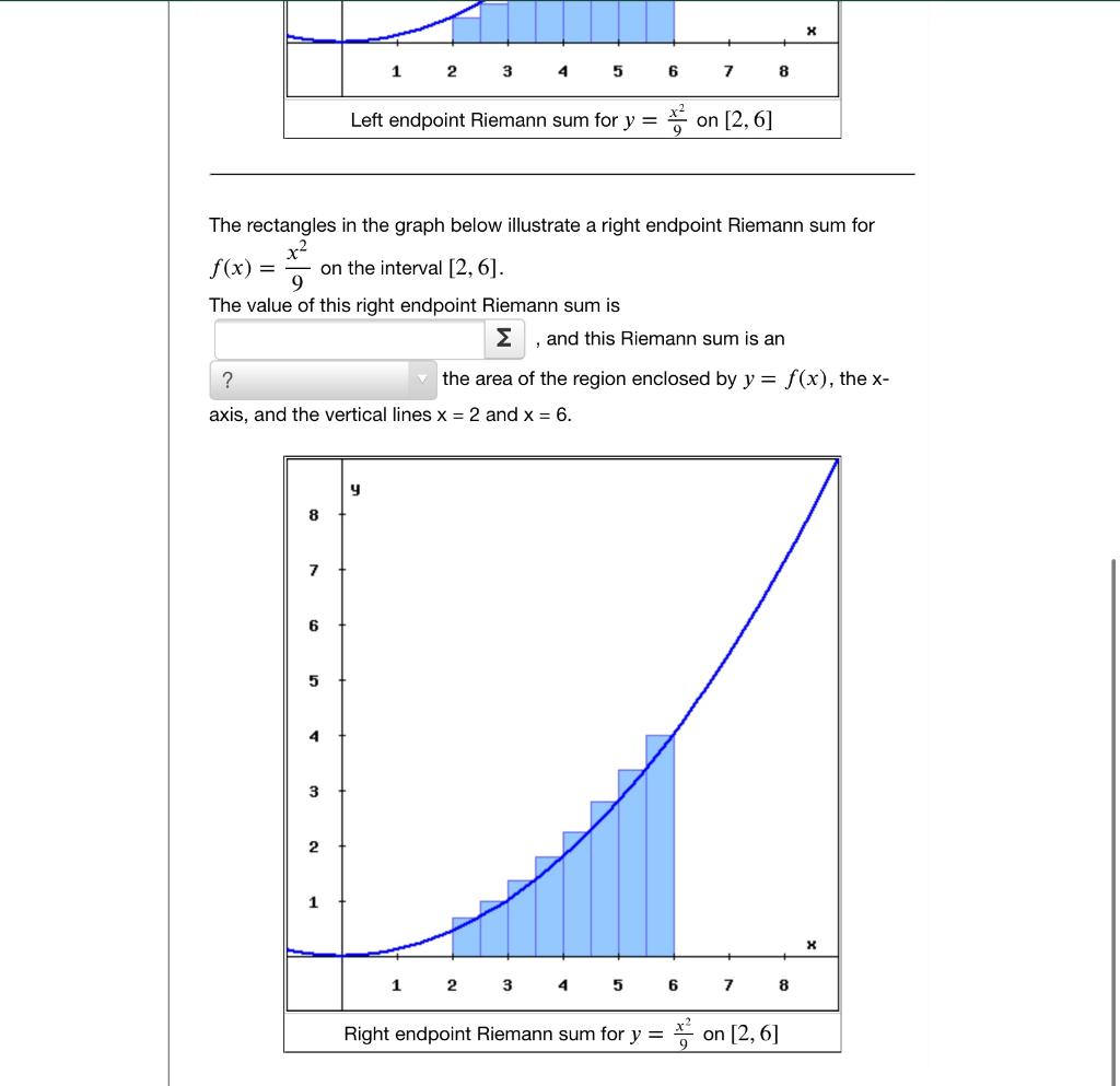 Solved (1 point) The rectangles in the graph below | Chegg.com