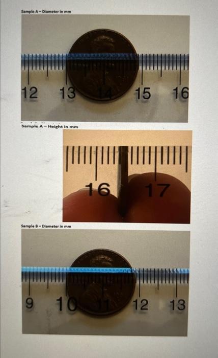 Measuring volume of pennies using a ruler Don't | Chegg.com
