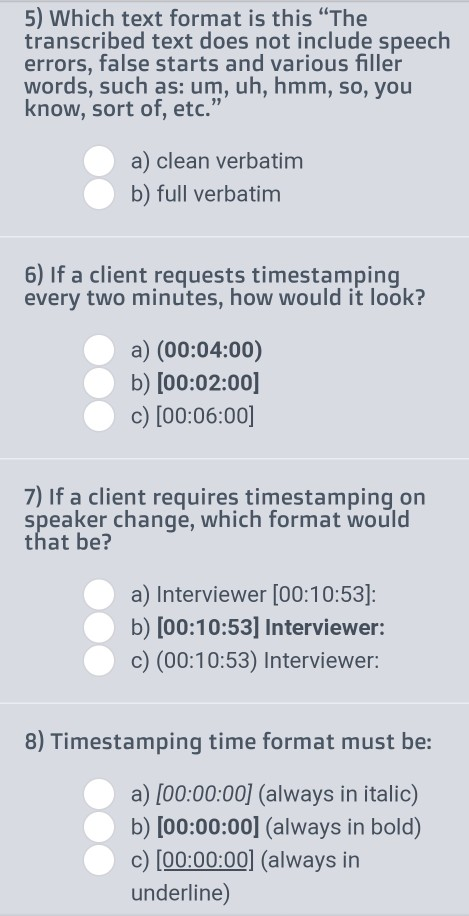 12) Which speaker label is correct? a) Speaker 1: b) | Chegg.com