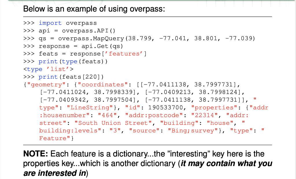 Import Myoverpass Api Myoverpassapi Qs
