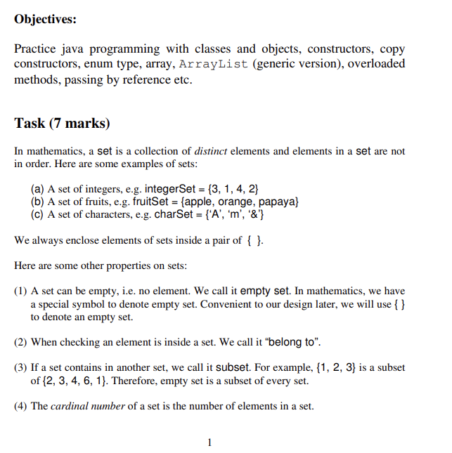 Solved Let us look at each of the classes: (a) Enumeration | Chegg.com