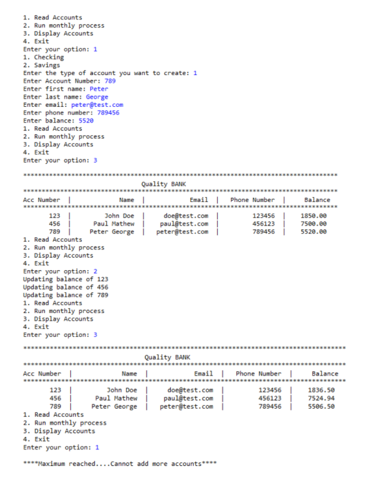 Solved Person class Instance variables: firstName(String), | Chegg.com