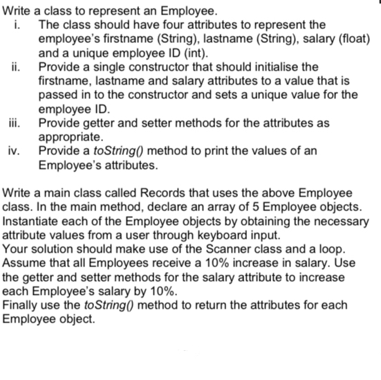 Solved Nrite a Java myString.matches() statement using a | Chegg.com