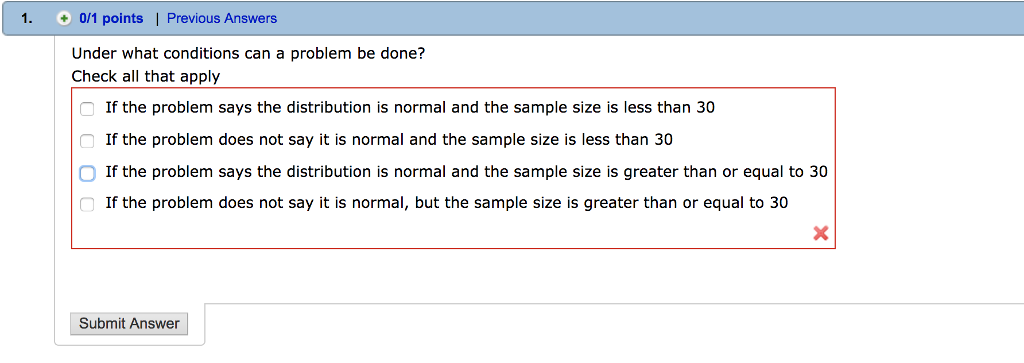 Solved 1. 0/1 points | Previous Answers Under what | Chegg.com Solved 1. 0/1 points | Previous Answers Under what | Chegg.com