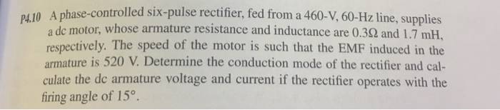 Solved Determine the conduction mode for the rectifier in | Chegg.com