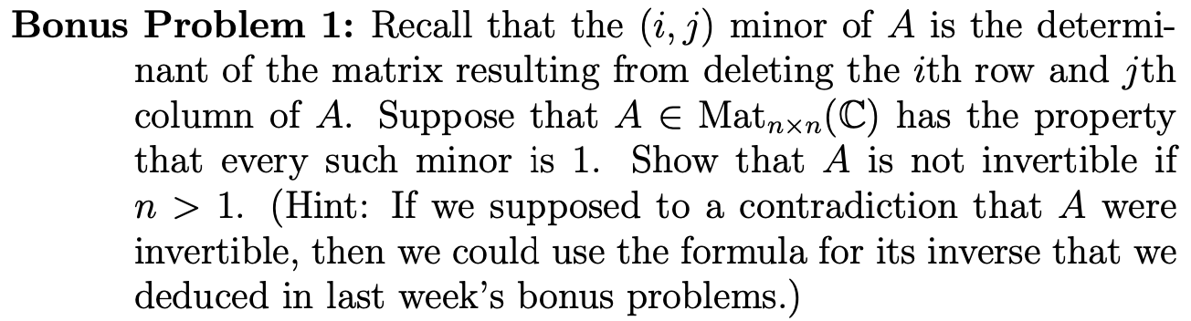 Solved Exercise 5 (Similarity and diagonalizability): (1) | Chegg.com