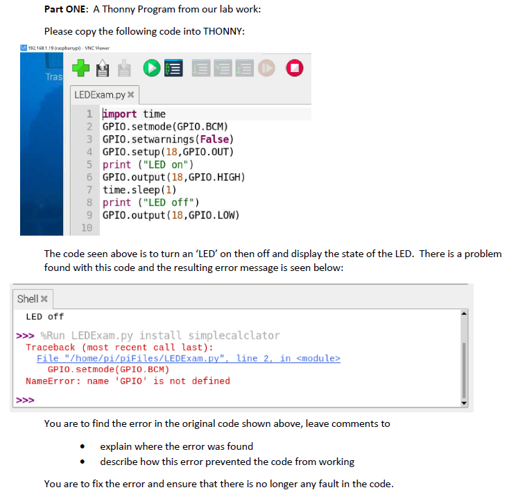 Solved You are to re-create the given program and | Chegg.com