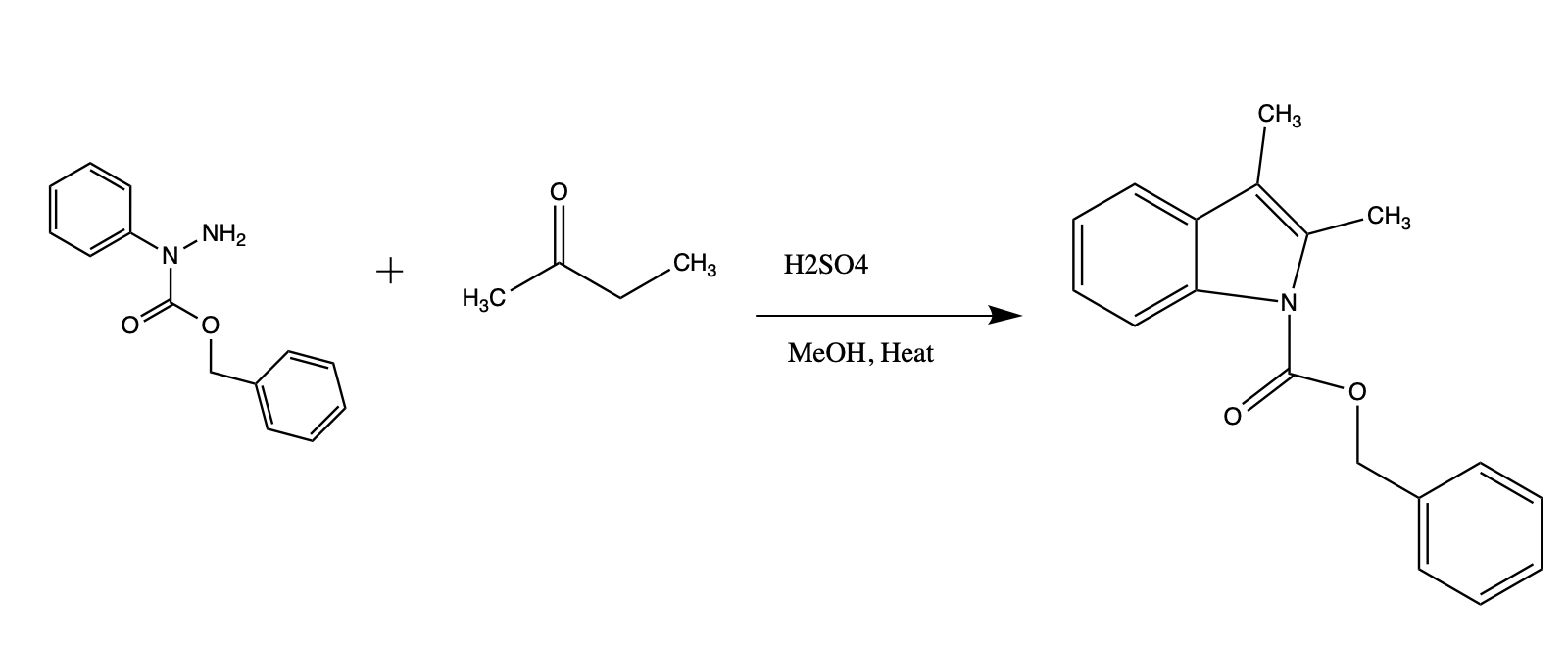 Solved MeOH, Heat H2SO4 | Chegg.com