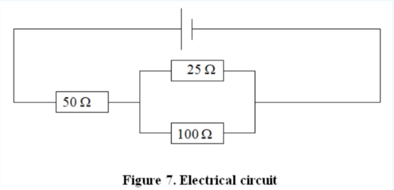 Solved Figure 7. Electrical circuit | Chegg.com