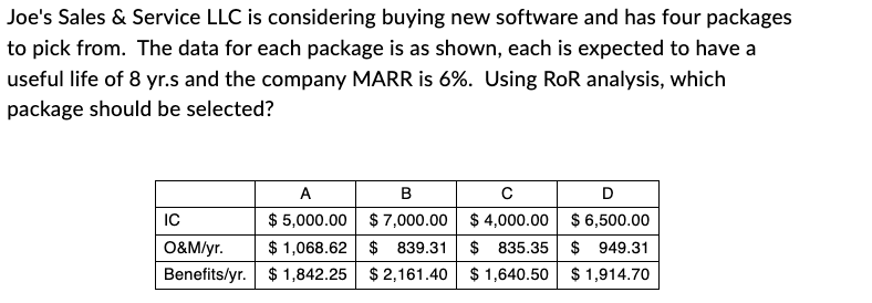 Solved help me solve this in excel please!!! show all | Chegg.com