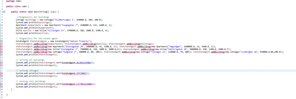 Solved Hi, I need help with 4 simple and short methods so my | Chegg.com