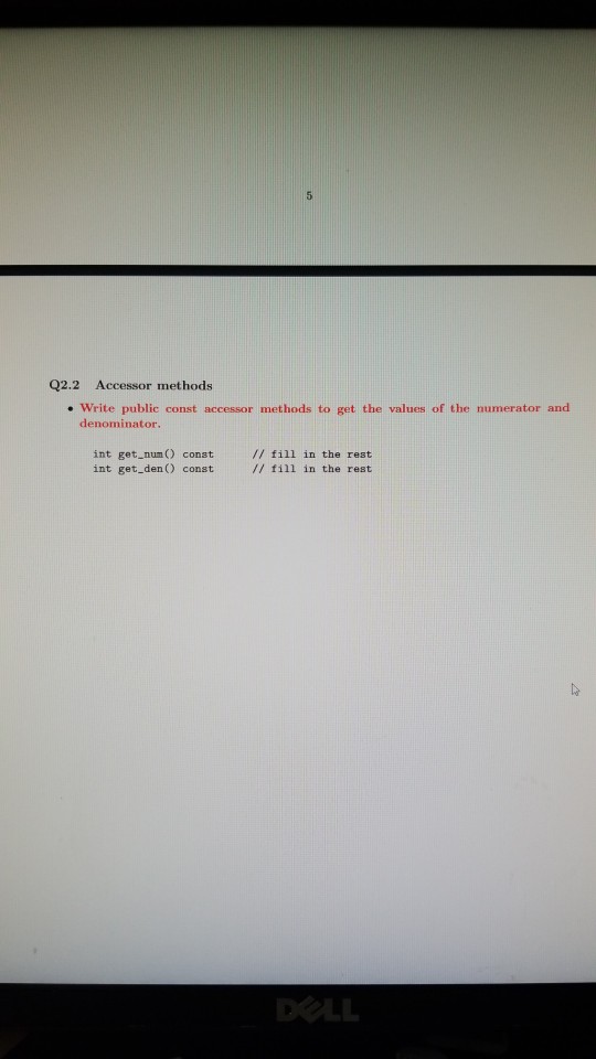 Solved Q2 Class Rational Q2.1 Data . A rational number is | Chegg.com