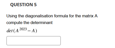 Solved \\( A=\\left(\\begin{array}{ccc}0 & 1 & -1 \\\\ 0 & 0 | Chegg.com