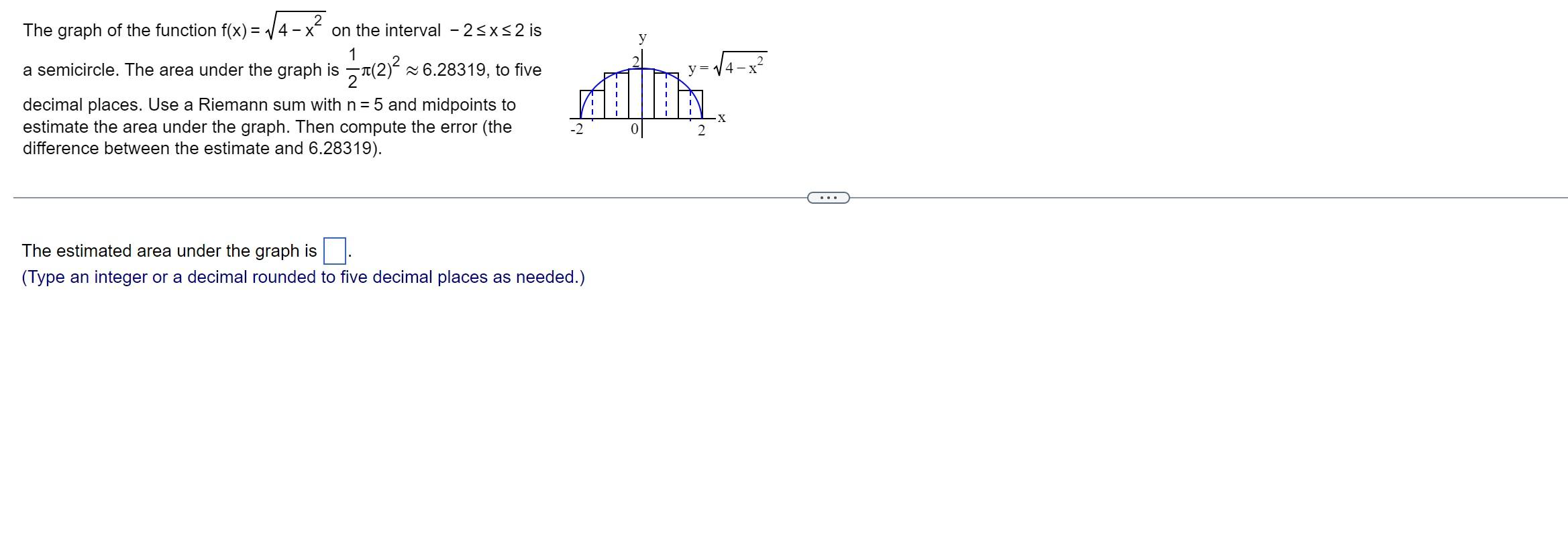 Solved Use a Riemann sum with n=4 and left endpoints to | Chegg.com