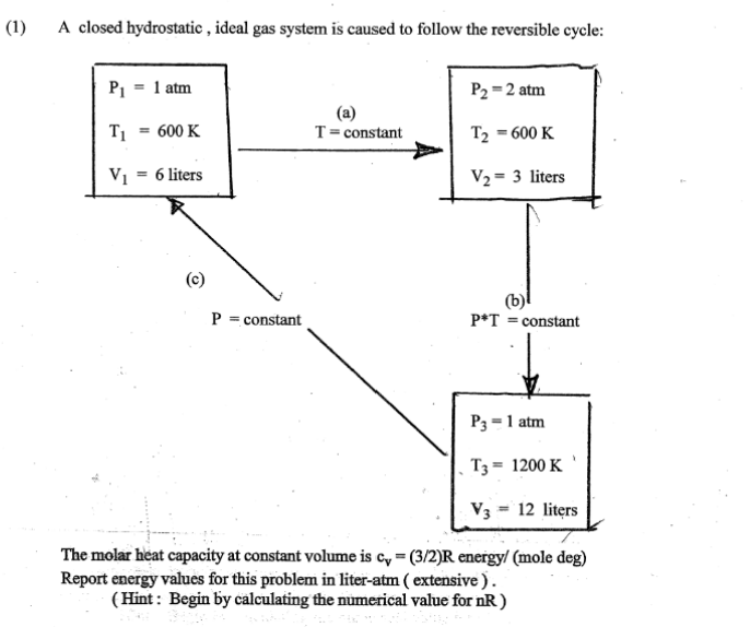 Solved (Hint: Begin by calculating the numerical value for | Chegg.com
