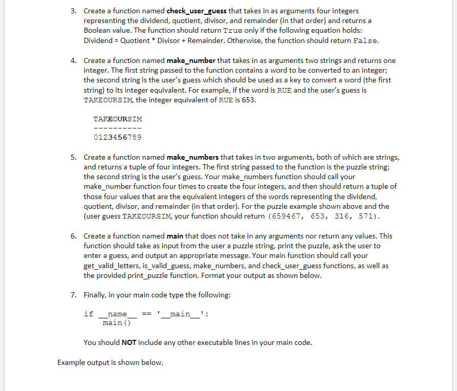 Solved Deliverables: There is only one deliverable for this | Chegg.com