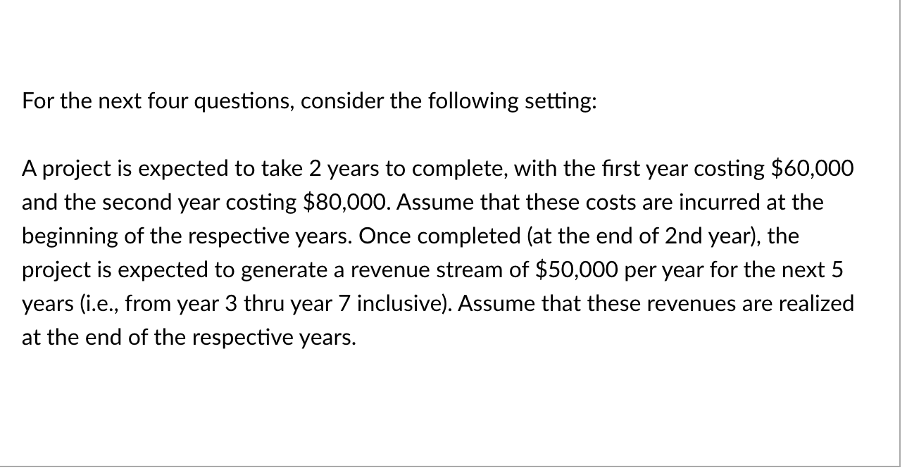 Solved For the next four questions, consider the following | Chegg.com